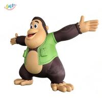 China Cartoon Gorilla Inflatable Character for Amusement Park Party Event Decoration and Outdoor Promotion for sale