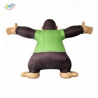 China Cartoon Gorilla Inflatable Character for Amusement Park Party Event Decoration and Outdoor Promotion for sale