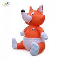 China Inflatable Fox Mascot Character for Party Rental Event Decoration Outdoor Advertising Display for sale