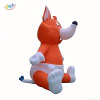 China Inflatable Fox Mascot Character for Party Rental Event Decoration Outdoor Advertising Display for sale