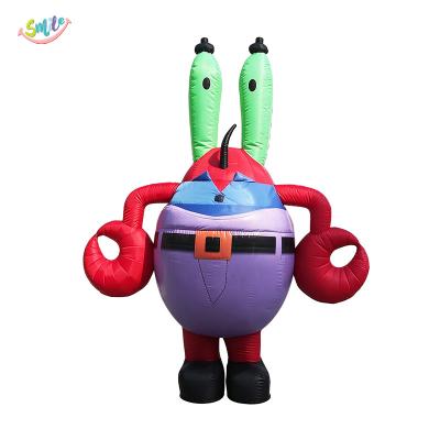 China Wearable Inflatable Cartoon Mascot Suit for Trade Show Opening Ceremony Store Promotion and Parade for sale