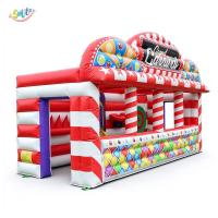 China Portable Inflatable Carnival Booth for School Fairs Church Festivals Fundraisers Rental Business with Game Panels for sale