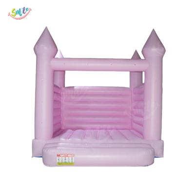 China Pink Inflatable Bounce House Castle for Wedding Party Kids Event Rental(YKB127) for sale