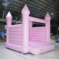 China Pink Inflatable Bounce House Castle for Wedding Party Kids Event Rental(YKB127) for sale