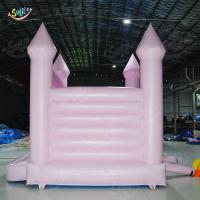 China Pink Inflatable Bounce House Castle for Wedding Party Kids Event Rental(YKB127) for sale