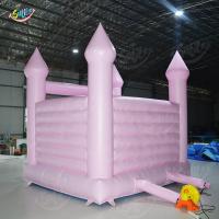 China Pink Inflatable Bounce House Castle for Wedding Party Kids Event Rental(YKB127) for sale