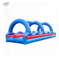 China Inflatable Water Slide with Arch Tunnels for Water Park Party Rental Outdoor Activity for sale
