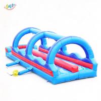 China Inflatable Water Slide with Arch Tunnels for Water Park Party Rental Outdoor Activity for sale