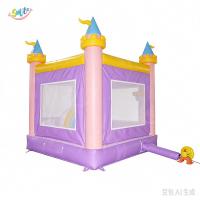 China Princess Theme Inflatable Bounce House with Slide for Girls Birthday Party Rental Family Entertainment(YKB132) for sale