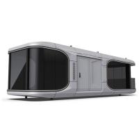 China 40ft Steel Container Home Villa with Green Capsule Design - Fully Furnished Office Pod & Living Space for sale