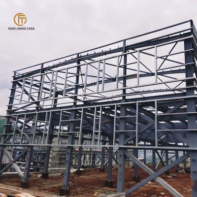 China Prefab Steel Warehouse Building - 50 Year Lifespan, 25-60 Day Delivery, Customizable Light Steel Structure for sale