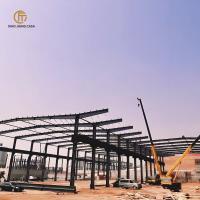 China Prefab Steel Warehouse Building - 50 Year Lifespan, 25-60 Day Delivery, Customizable Light Steel Structure for sale