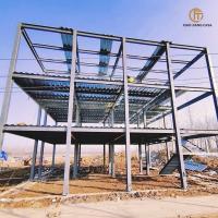 China Prefab Steel Warehouse Building - 50 Year Lifespan, 25-60 Day Delivery, Customizable Light Steel Structure for sale