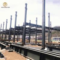 China Steel Frame Prefabricated Warehouse Structure - 50 Year Lifespan, 25-60 Day Delivery, S355/Q235/Q345 Steel for sale