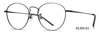 China Round Optical Metal Eyeglasses Frames Men Women Myopia Fashion Wearing for sale