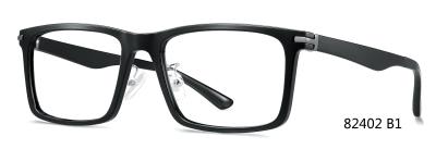China Square Flexible Ultra Light Eyeglass Frames Men Women Optical Frame for sale