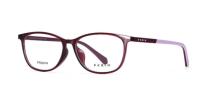 China Silicone Temple Plastic Wayfarer Optical Glasses Frames Antiskid For Women for sale