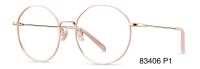 China Round Men Women Parim Eyeglasses Frames Big Eye Fashionable Metal Myopic Frames for sale