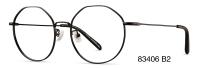 China Round Men Women Parim Eyeglasses Frames Big Eye Fashionable Metal Myopic Frames for sale
