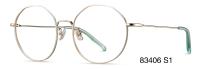 China Round Men Women Parim Eyeglasses Frames Big Eye Fashionable Metal Myopic Frames for sale