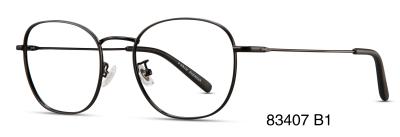 China Multiple Colors Round Square Metal Optical Glasses Frames For Men Women for sale