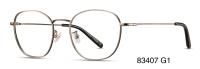 China Multiple Colors Round Square Metal Optical Glasses Frames For Men Women for sale