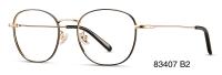 China Multiple Colors Round Square Metal Optical Glasses Frames For Men Women for sale