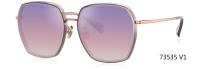 China PARIM Popular PA UV400 Protection Lenses Fullrim Metal Alloy Women 2022 Sunglasses #73535B1/P1/V1/W1 for sale