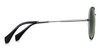 China Pilot Mens Fashion Sunglasses , Mens Polorized Sunglasses Bronze Grey Pink Silver for sale