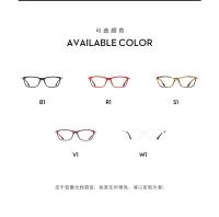 China Brown Ultra Light Eyeglass Frames Wrap Female Male Optical PEI Glasses Matched for sale