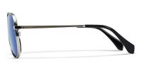 China Anti Glare Metal Frame Polarized Sunglasses Size With 145MM Temple Length for sale