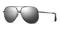 China Anti Glare Metal Frame Polarized Sunglasses Size With 145MM Temple Length for sale