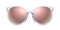 China HD Visual Womens Polarized Sunglasses Unisex Black Blue Brown White Plastic for sale