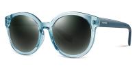 China HD Visual Womens Polarized Sunglasses Unisex Black Blue Brown White Plastic for sale