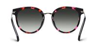China Fashionable Ladies Polarized Sunglasses Eyeglasses Black Blue Green Lens Durable for sale