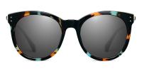 China Plastic Metal PEI Sunglasses Ladies Grey Lens Ultra Light Durable Lens Width 55MM for sale