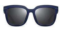 China Men Women PEI Sunglasses Unisex Grey Blue Lens Ultra Light Eyeglass Frames for sale