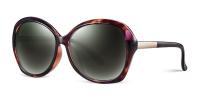 China Durable Plastic Polarized Sunglasses Light Weight omen Black Red Frames for sale