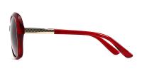 China Durable Plastic Polarized Sunglasses Light Weight omen Black Red Frames for sale
