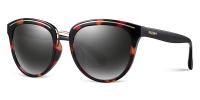 China TAC Plastic Colored Sunglasses , Black Brown Plastic Aviator Sunglasses Metal Frames for sale