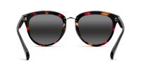 China TAC Plastic Colored Sunglasses , Black Brown Plastic Aviator Sunglasses Metal Frames for sale