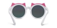 China Kids Girl PEI Sunglasses TAC Polarized Len Ultra Lightweight Black White Pink Plastic Frames for sale