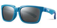 China Black Dark Lightweight Flexible Eyeglass Frames Light Blue Plastic Size 52 16 125 for sale