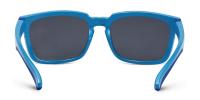 China Black Dark Lightweight Flexible Eyeglass Frames Light Blue Plastic Size 52 16 125 for sale
