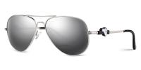 China Kids Polarised Glass Sunglasses , TAC Polarized Sunglasses Metal Frame for sale