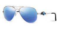 China Kids Polarised Glass Sunglasses , TAC Polarized Sunglasses Metal Frame for sale