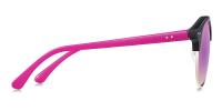 China Unisex Half Frame Flexible Plastic Eyeglass Frames , Light Plastic Eyeglass Frames TAC for sale