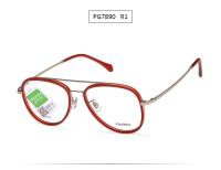 China Men Women Lightweight Eye Frames , Casual Aviator Metal Optical Glasses Frames for sale