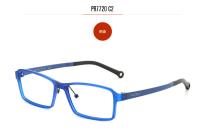 China Boy Girl Kids Eyeglass Frames Square Multiple Color Dark Blue Non - Toxic for sale