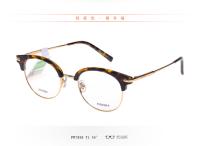China Fashionable Unisex Parim Eyeglasses Frames Light Half Frame Round Eye for sale